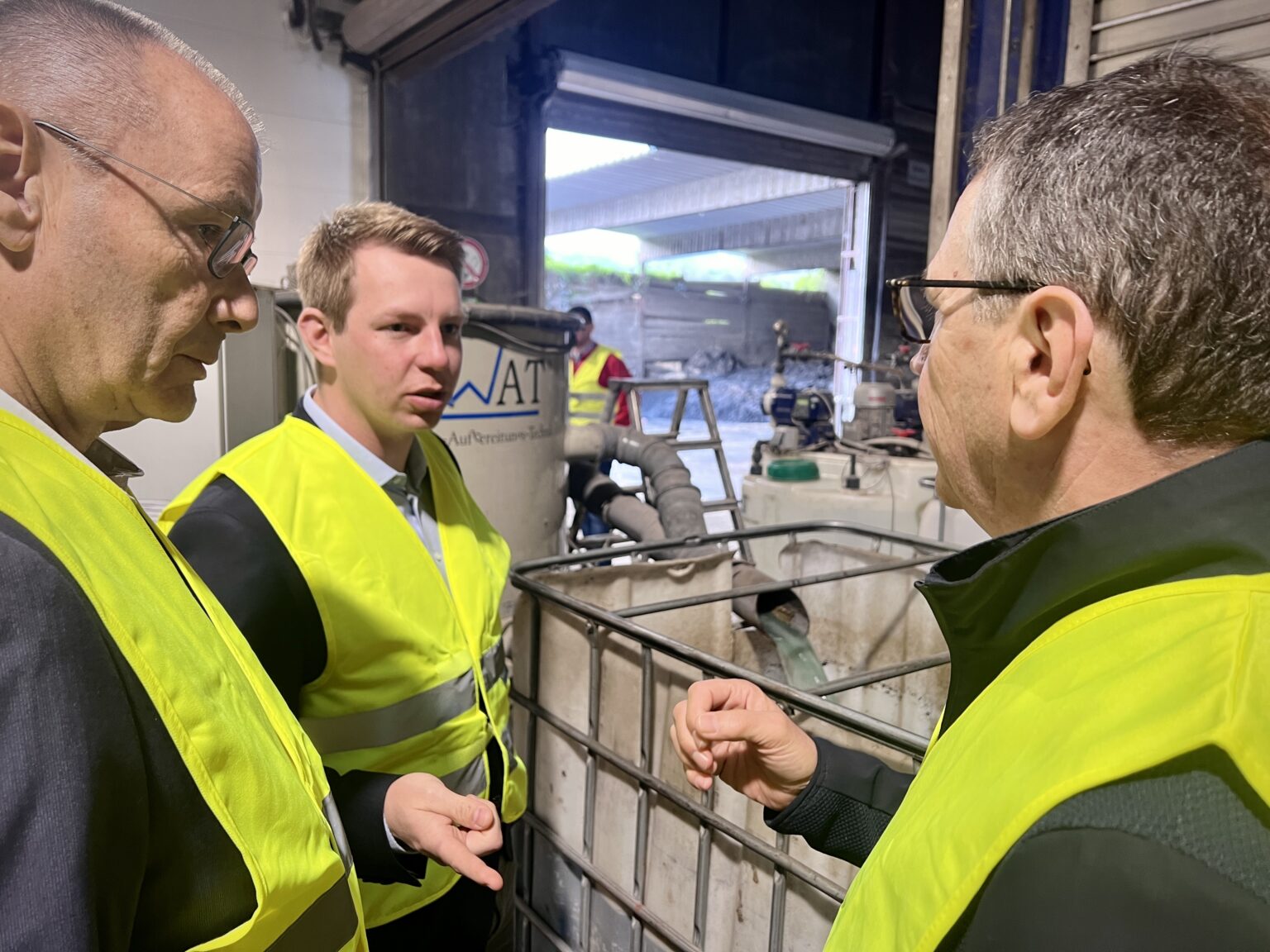 Auf dem Weg zur klimafreundlichen Logistik: Austausch mit Hurrle ...